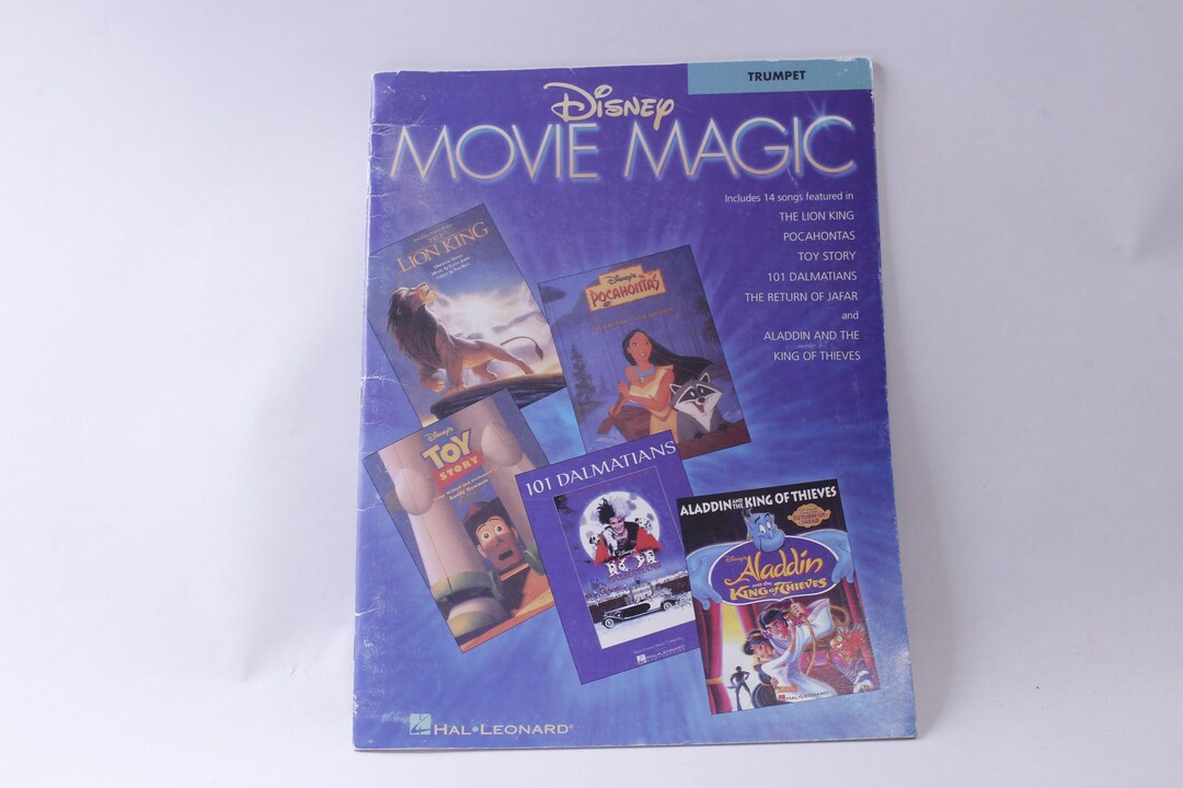 Disney Movie Magic, Songbook, Trumpet, Hal Leonard, Sheet Music ...