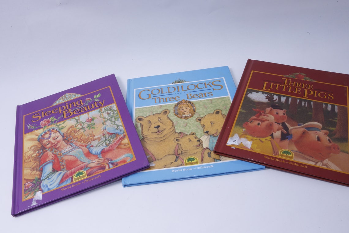 Treasure Tree Tales Book Set Sleeping Beauty Goldilocks - Etsy