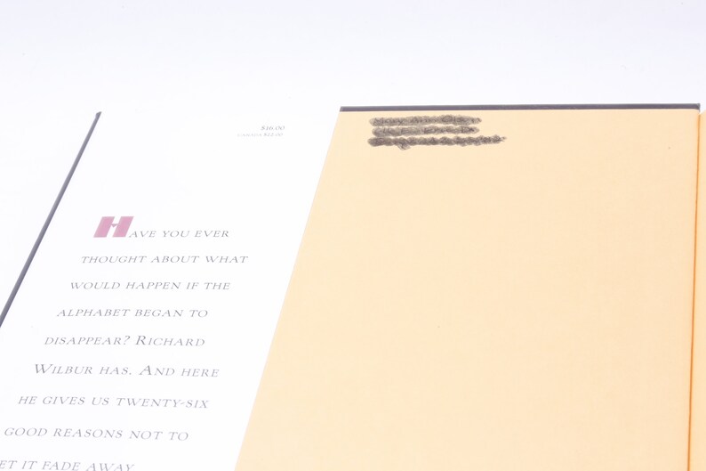 The Disappearing Alphabet Richard Wilbur David Diaz 1998 | Etsy