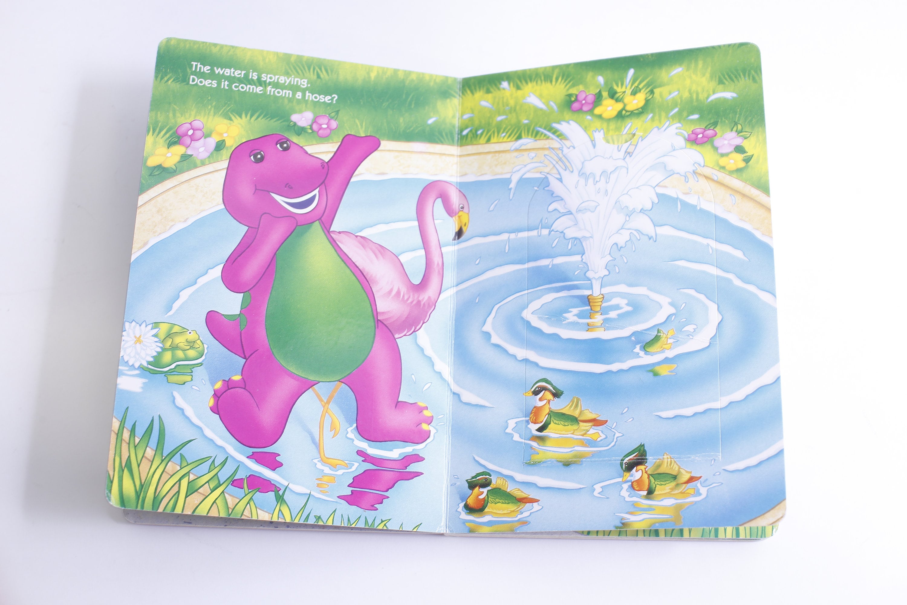 Barney Goes to the Zoo, Linda Cress Dowdy, Picture Book, Purple ...
