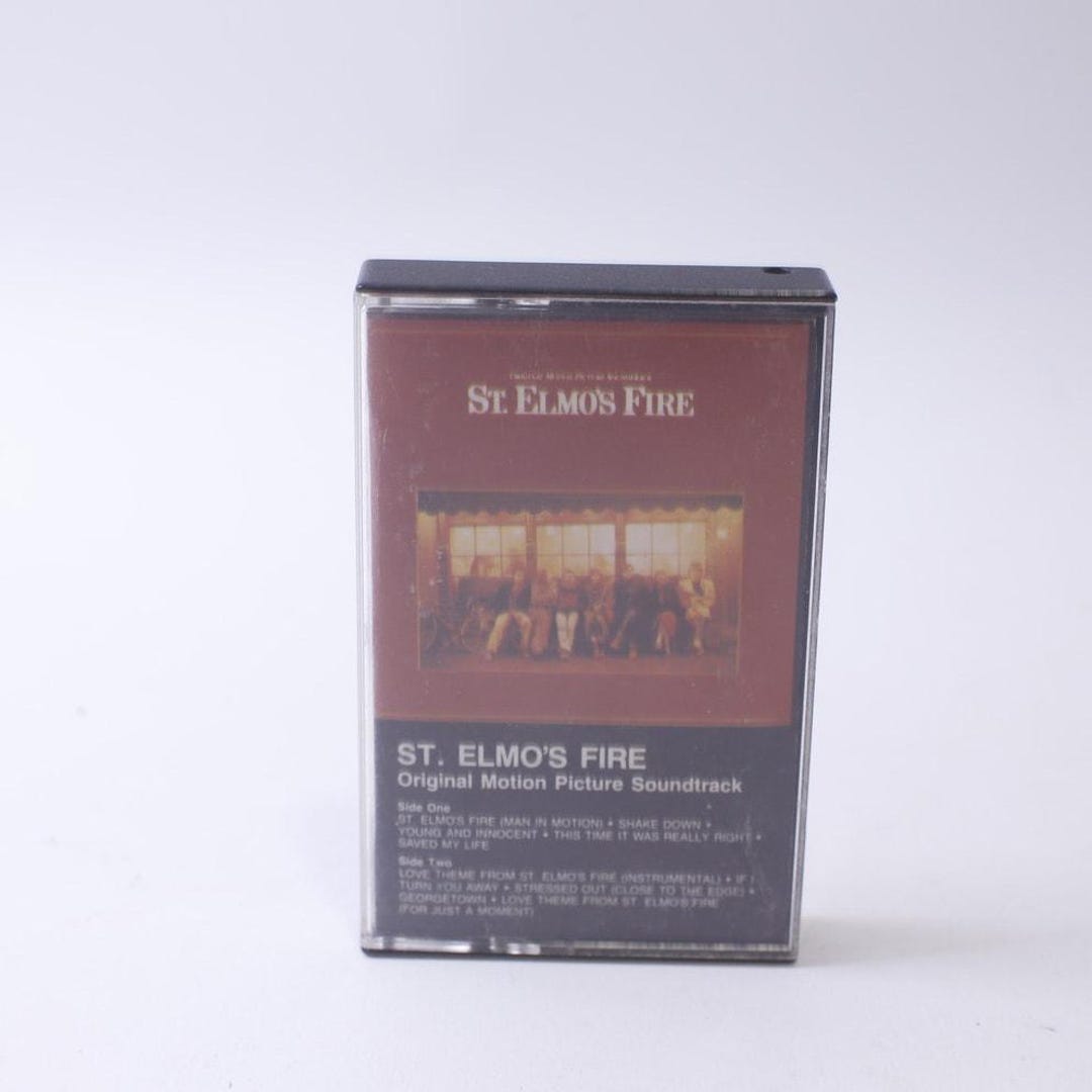 St Elmo's Fire, Original Motion Picture Soundtrack, Cassette, 1985 ...
