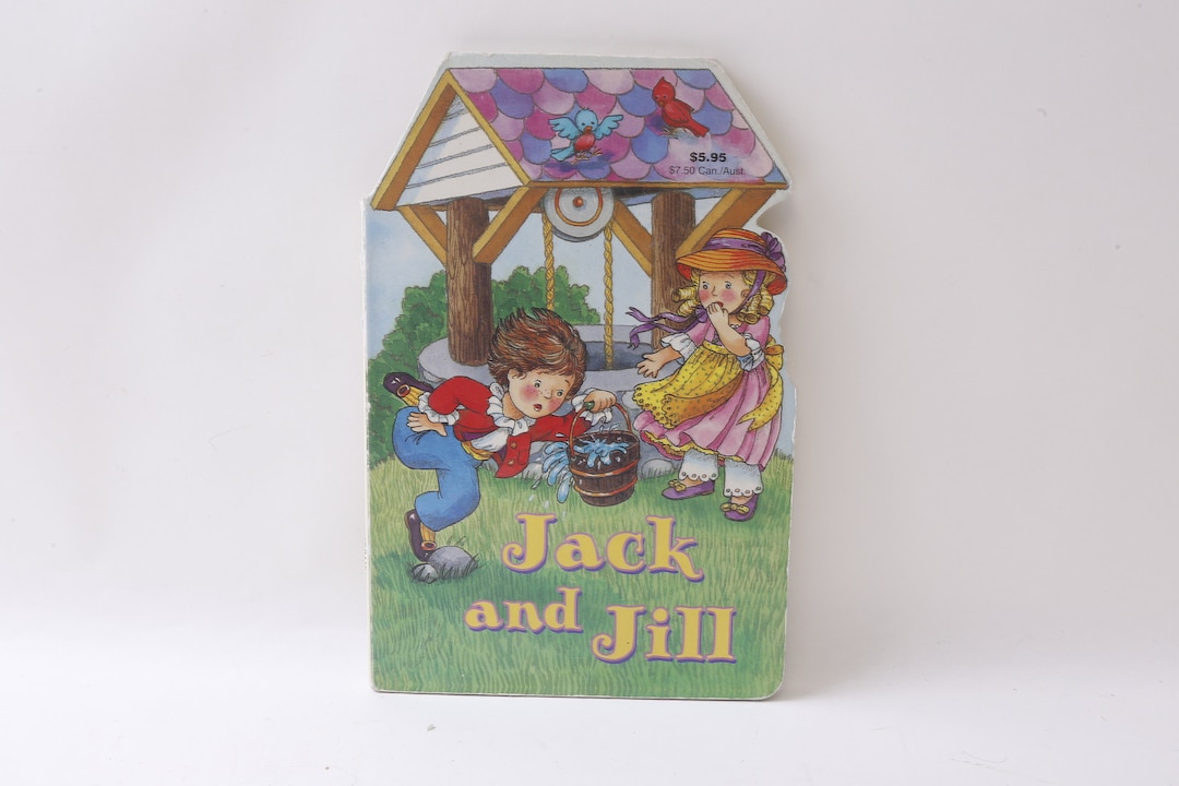 Jack and Jill, Rhymes, Shape Book, Playmore, Picture Book, Nursery ...