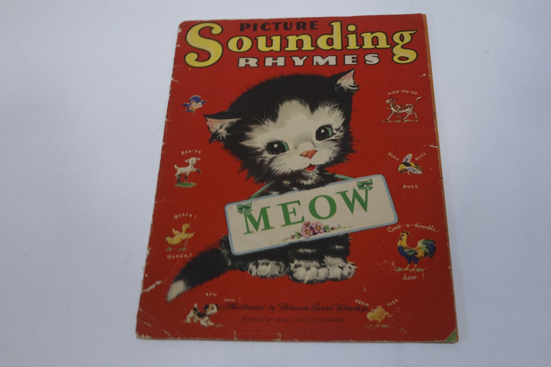 Meow, Picture Sounding Rhymes, Mary Alice Stoddart, Florence Saah ...