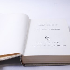 The History of Henry Esmond, William Makepeace Thackeray, Walter J ...