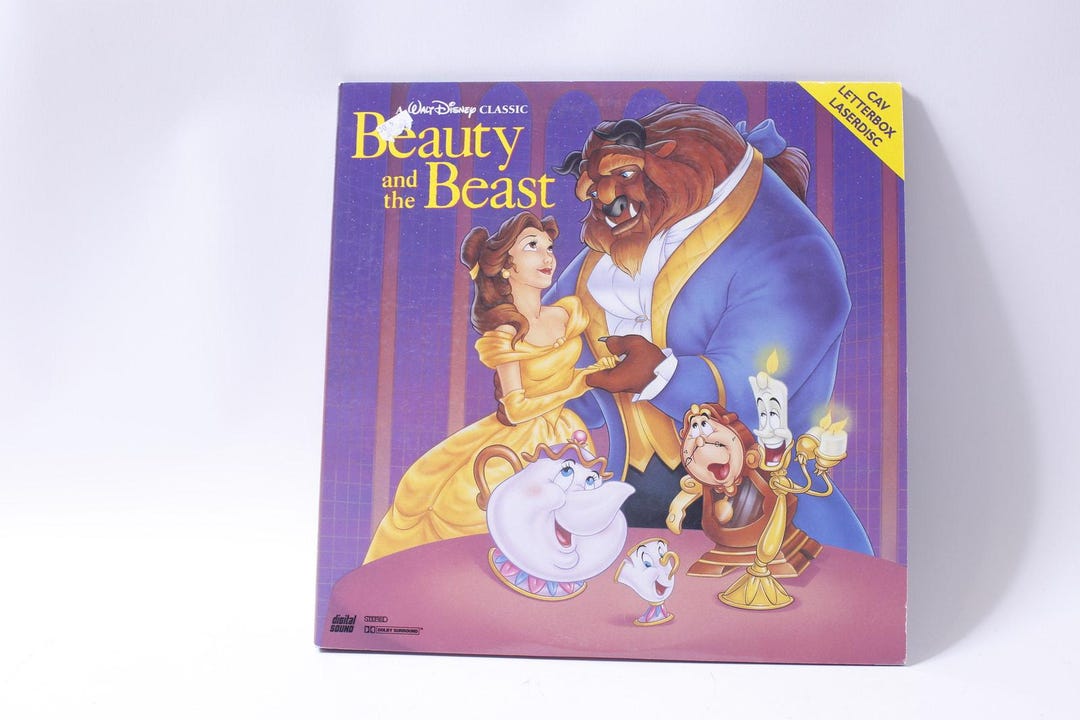 Walt Disney, Beauty and the Beast, 1990s, Double Set, Excellent ...