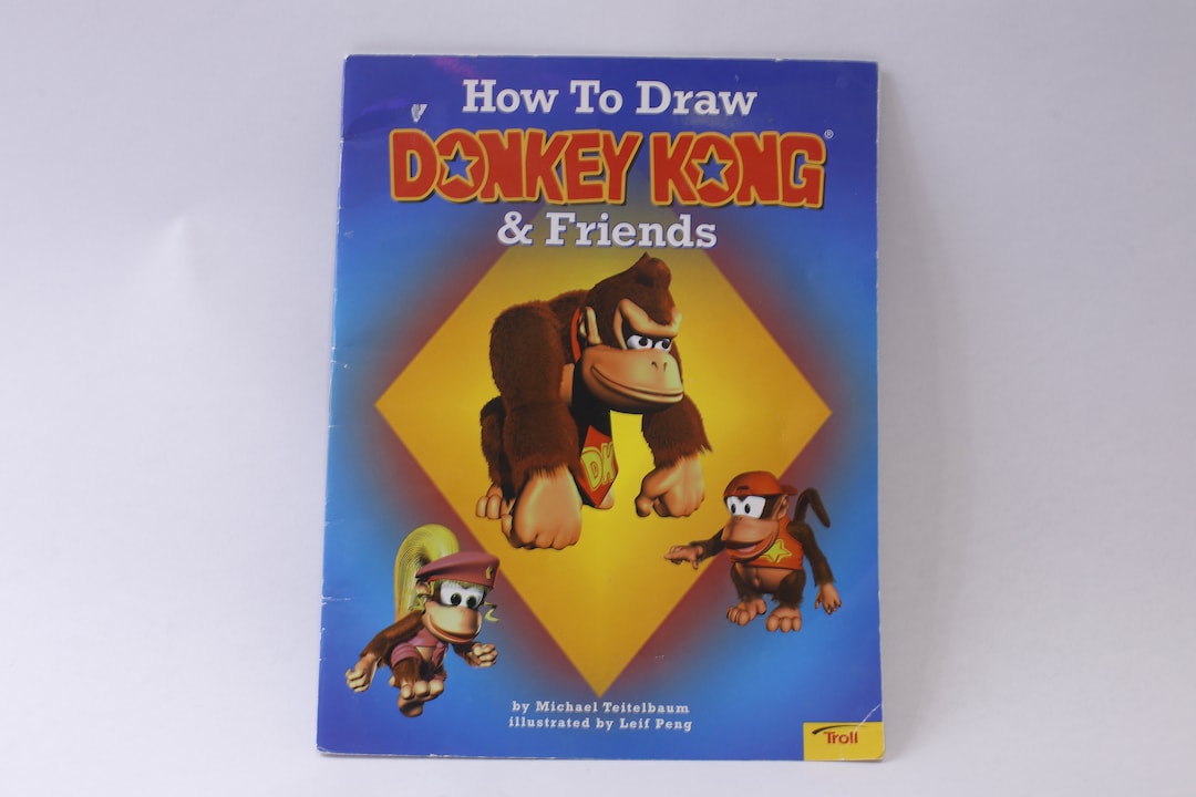 How to Draw Donkey Kong & Friends, Michael Teitelbaum, Illustrated by ...