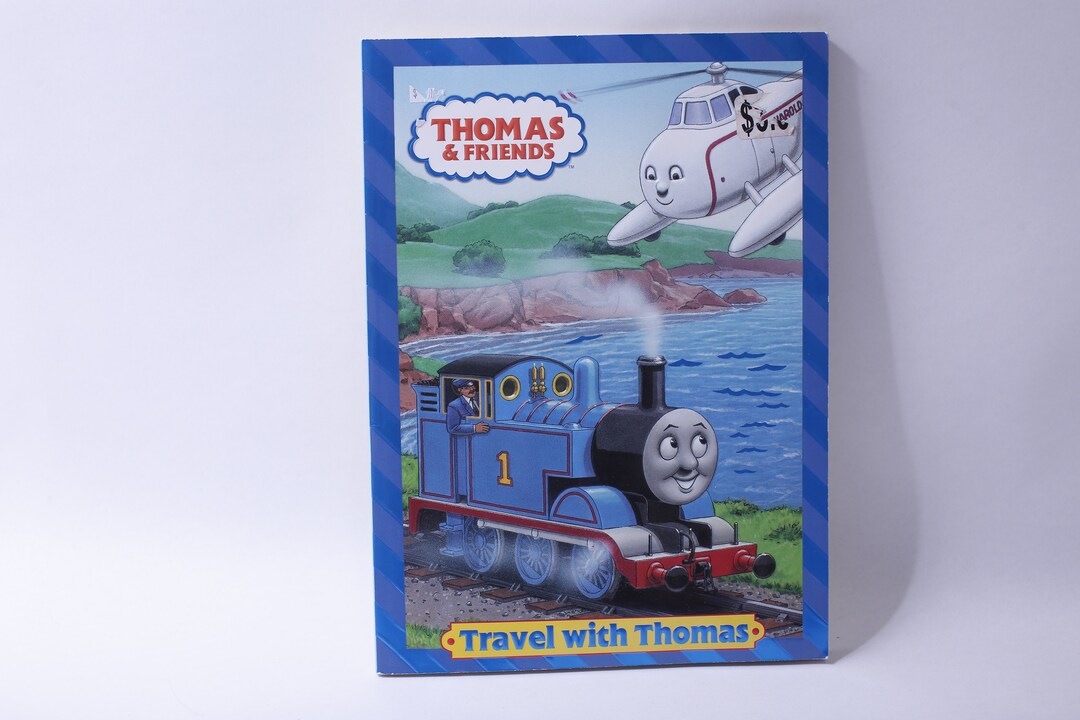 Thomas & Friends, Travel With Thomas, Coloring Book, Railway ...