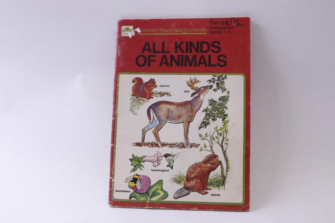 All Kinds of Animals, Adelaide Holl, Picture Book, Illustrated by Rod ...