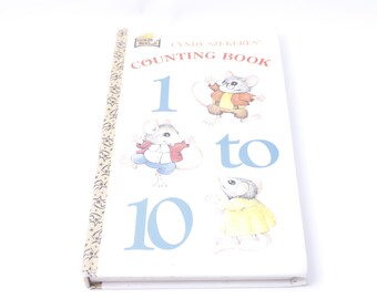 Golden Counting Book - Etsy