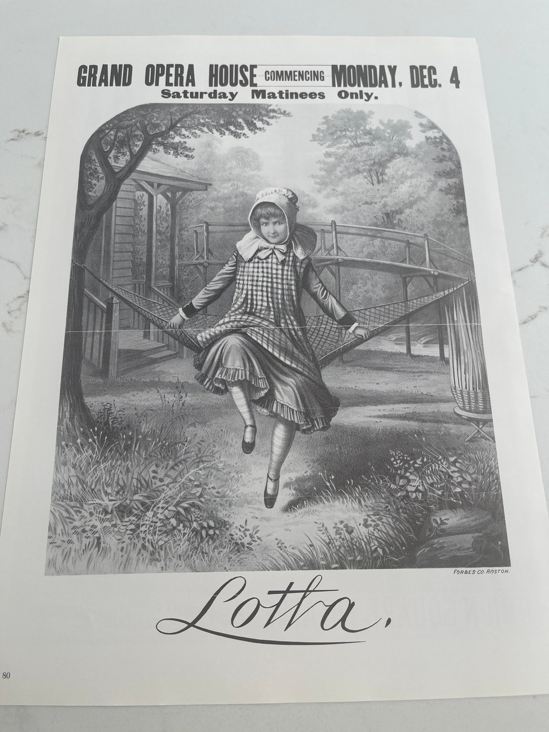 Grand Opera House, Commencing Monday, Dec 4, Saturday Matinees Day ...