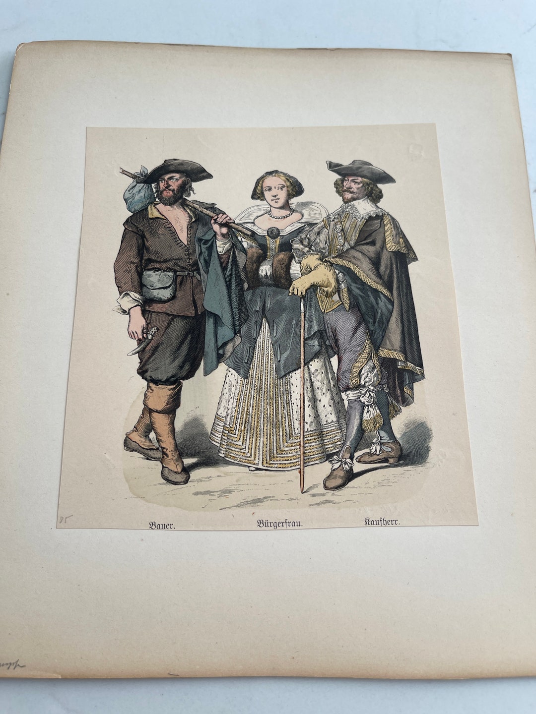 Peasant, Townswoman, Merchant, France, 17th Century, History of ...