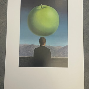 René Magritte, the Postcard, Print, Reproduction, Surrealism, Painting ...