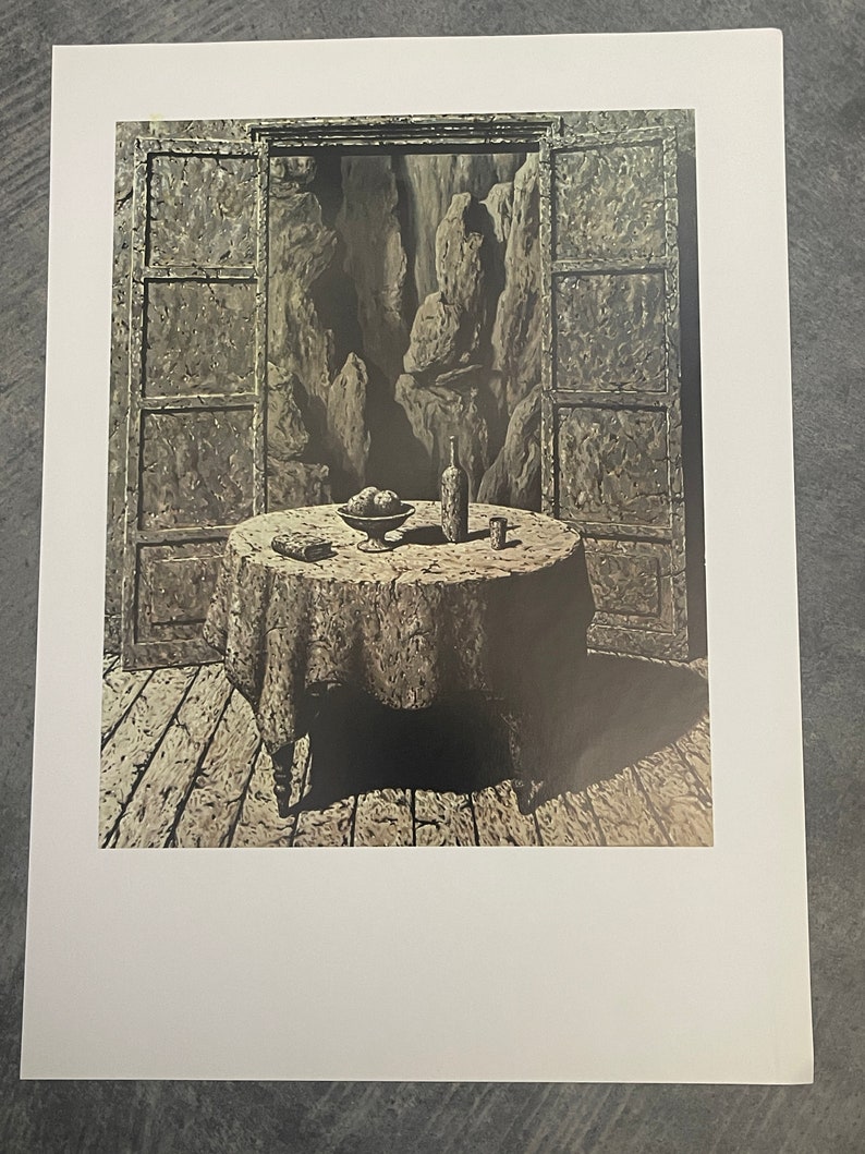 René Magritte, Memory of a Journey III, Print, Reproduction, Surrealism ...