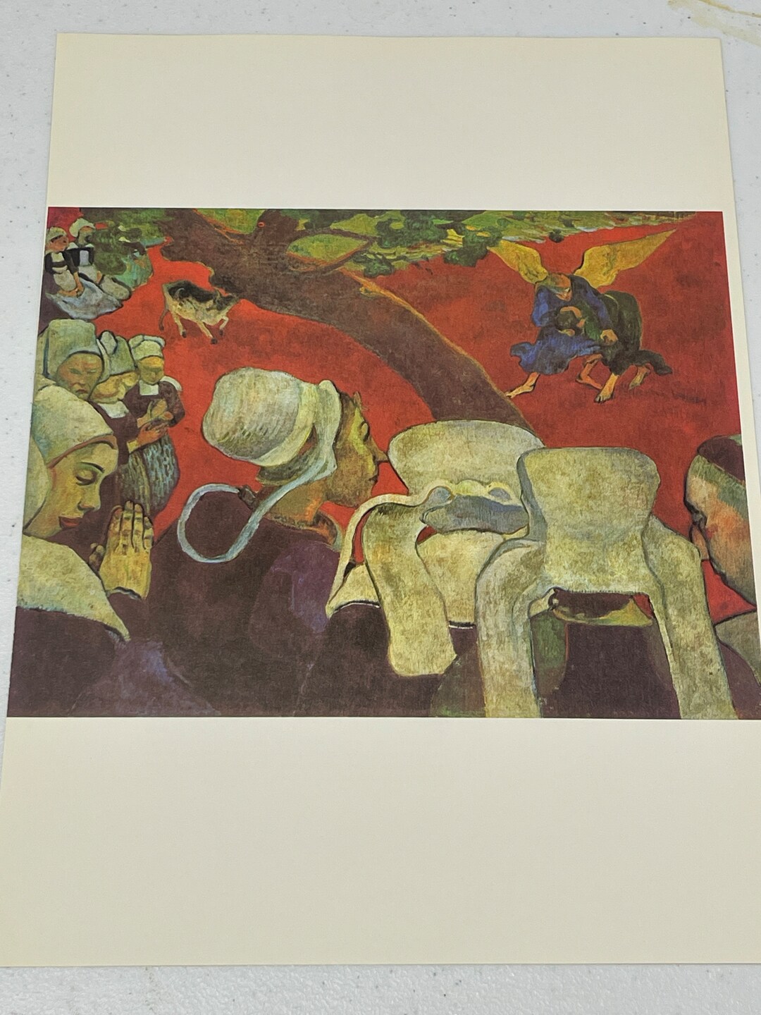 Portrait of Marie Derrien, Gauguin Prints, Heavy Bond With Semigloss, Oil Canvas, Wall Decor ...