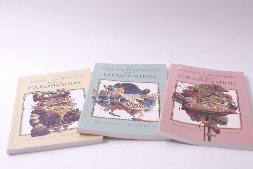 Personal Illuminations, Book Set, Imagination, Exploration, Enumeration ...