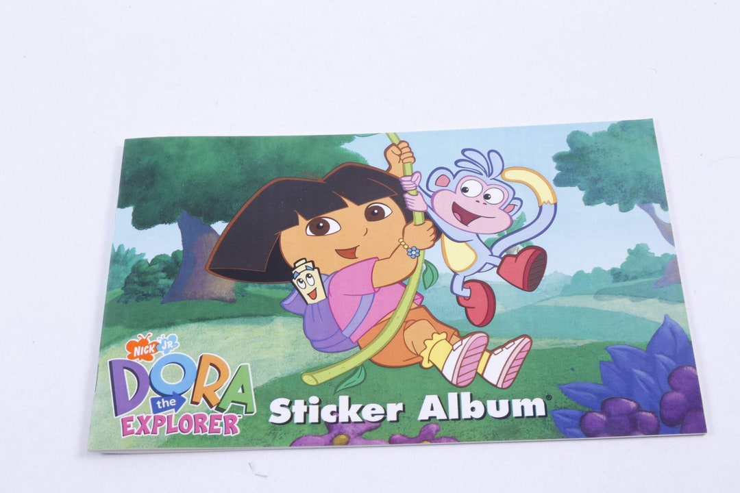 Dora the Explorer, Sticker BOOK Album, Blank Nickelodeon Jr, Viacom ...