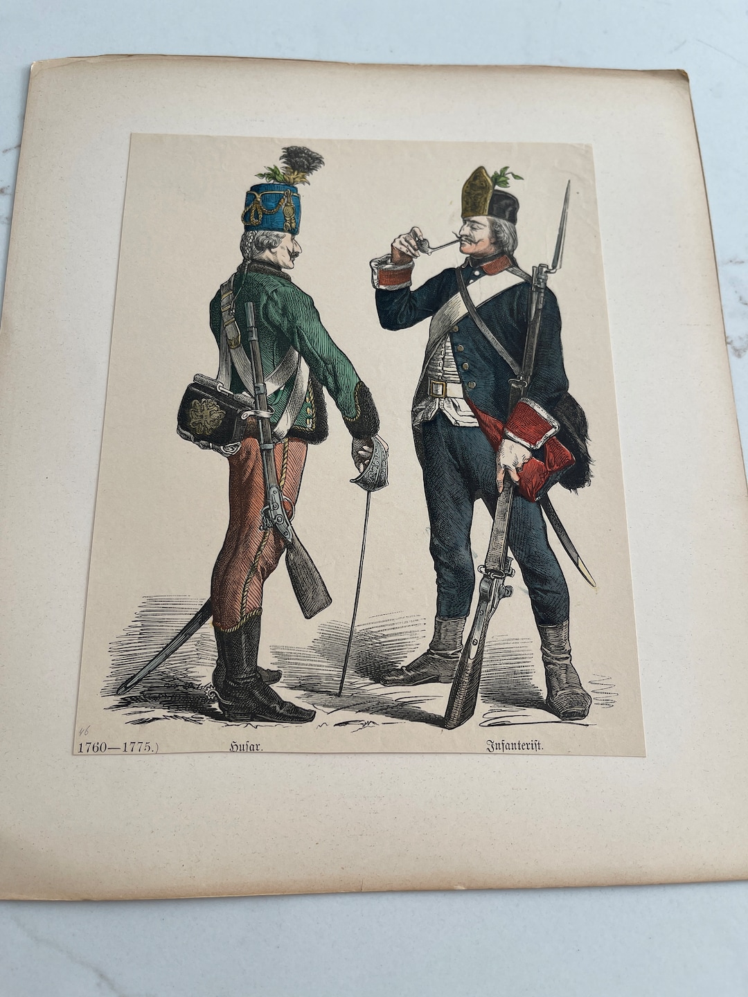 Hussar, Infantryman, Austria, 1760-1775, Military Uniform, History of ...