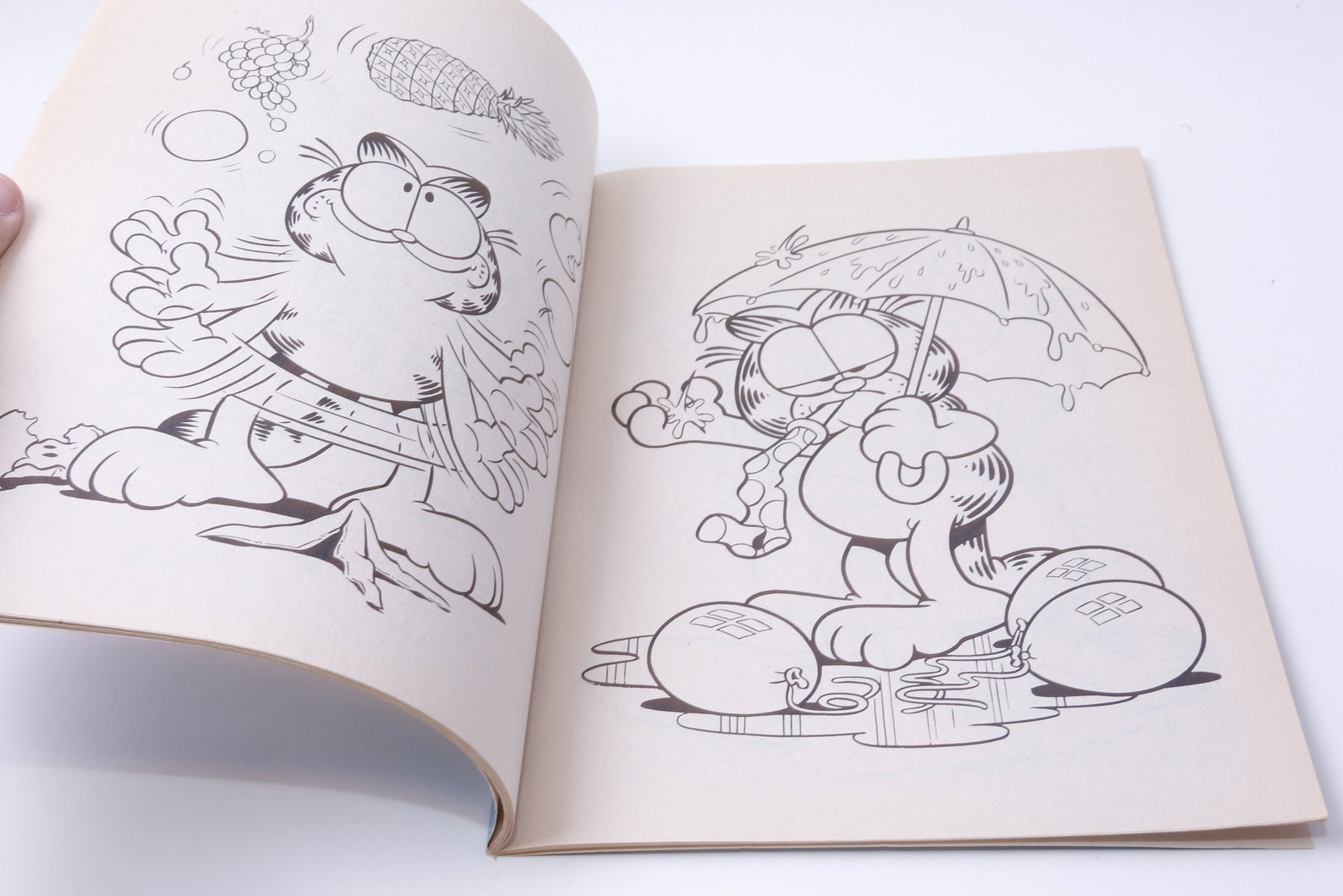 Garfield A Color Activity Book Golden UFS 1991 Vintage - Etsy