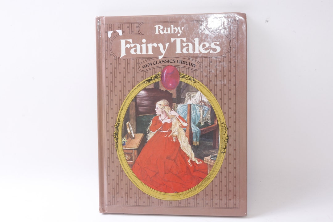 Ruby Fairy Tales, Gem Classics Library, Vintage, Picture Book, Child ...