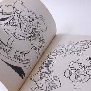 The Muppet Babies, Toys and Fun, 1980s, Uncolored, Coloring Book ...
