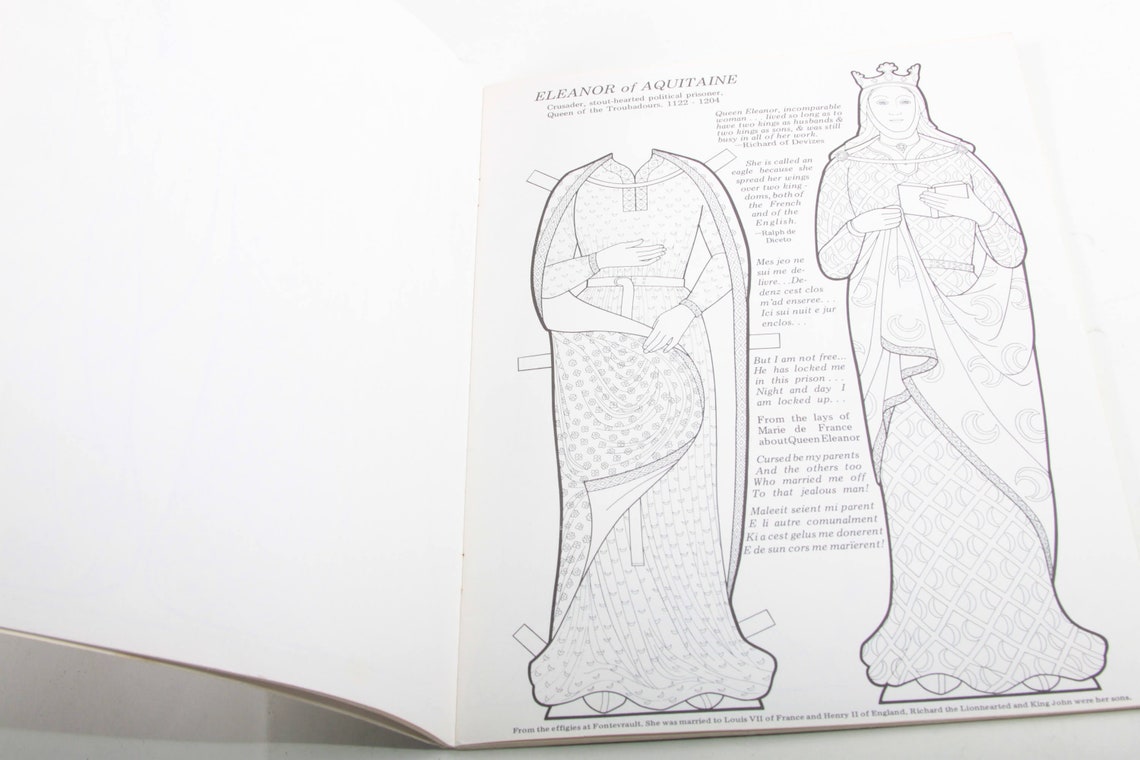 Great Women Paper Dolls Vintage Famous Historical Women | Etsy