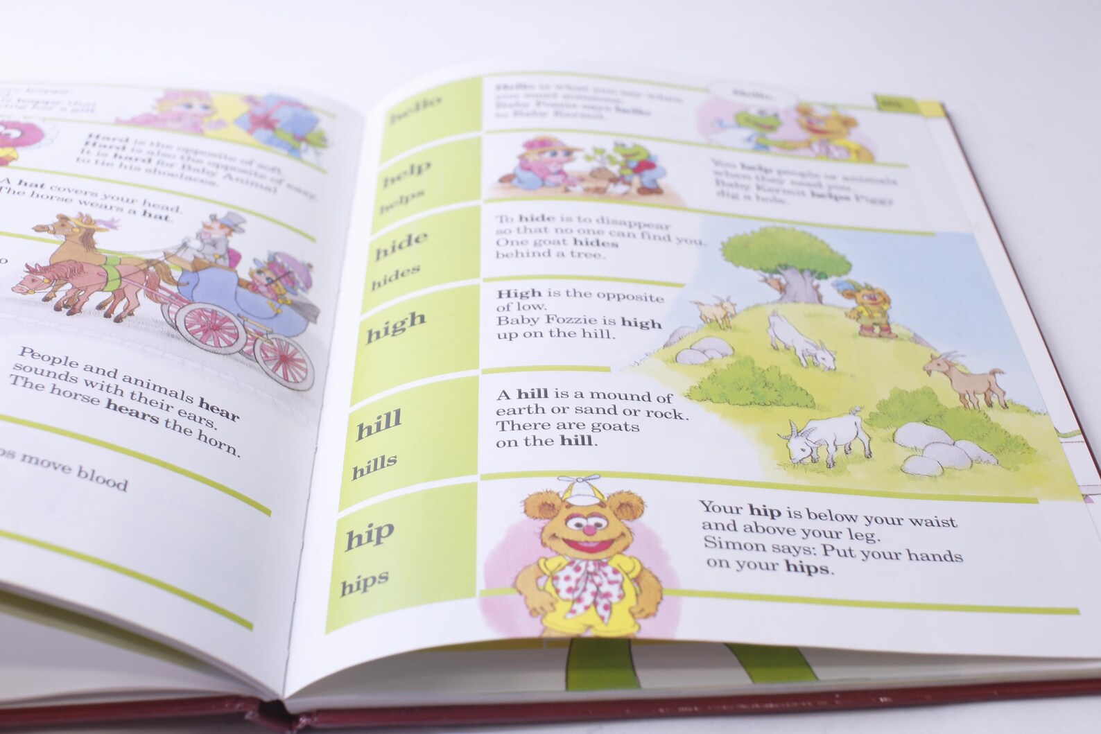 My First Muppet Dictionary, Picture Book, Muppet Babies, Illustrated by ...