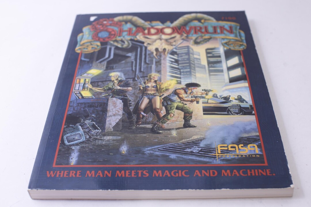 Shadowrun, Illustrated, FASA Corp, Cyberpunk, Fantasy, Role-playing ...