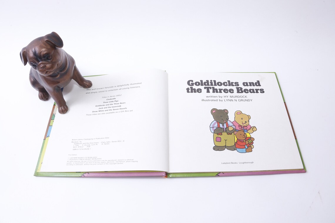 Goldilocks and the Three Bears, Written by Hy Murdock, Illustrated by ...