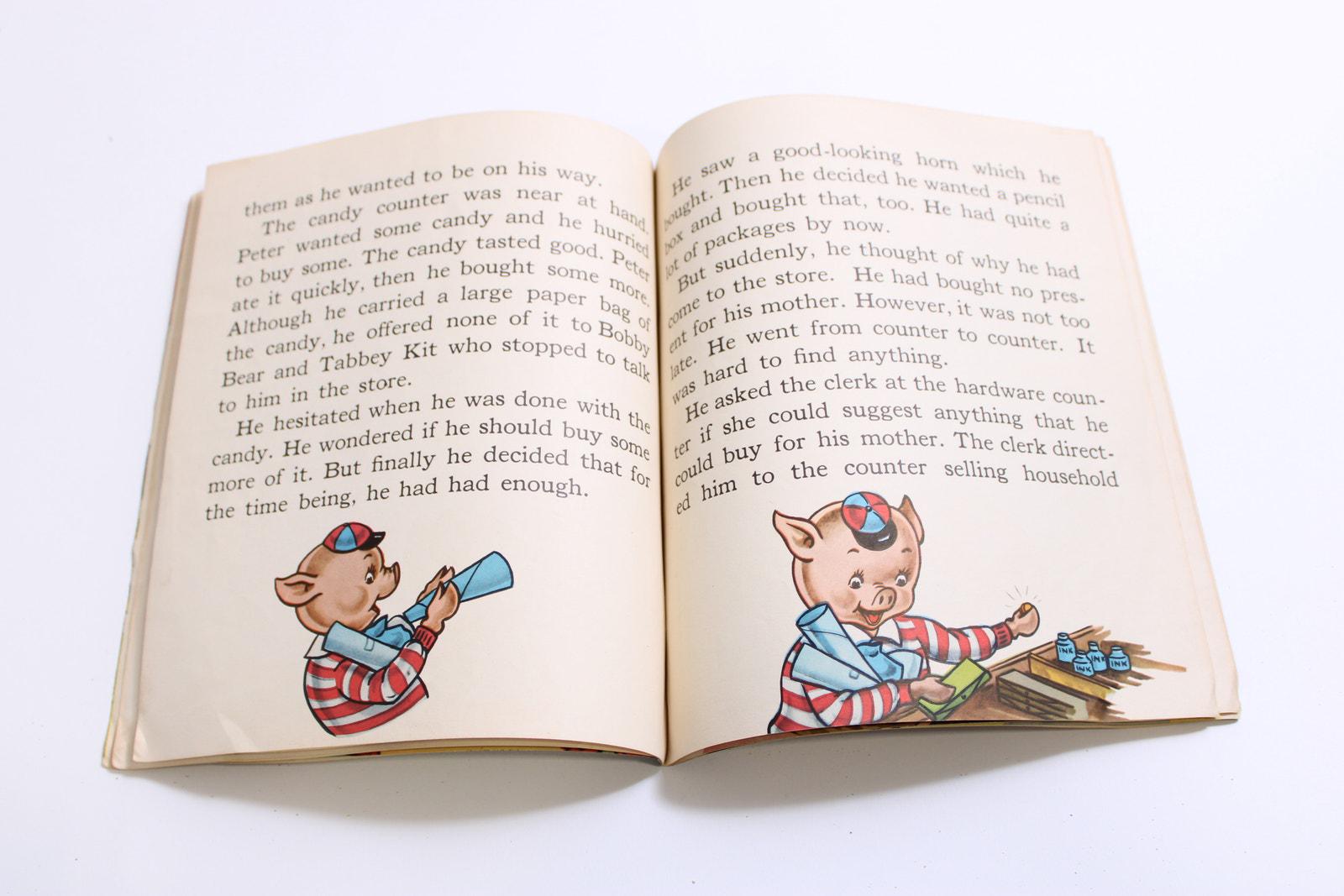 The Greedy Little Pig, 1940s, Picture Book, 6005, Abbott Publishing ...