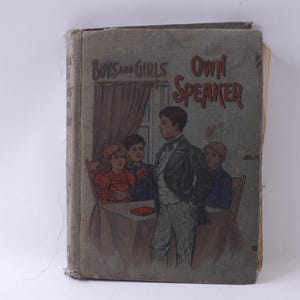 Antique Girls Own Book - Etsy