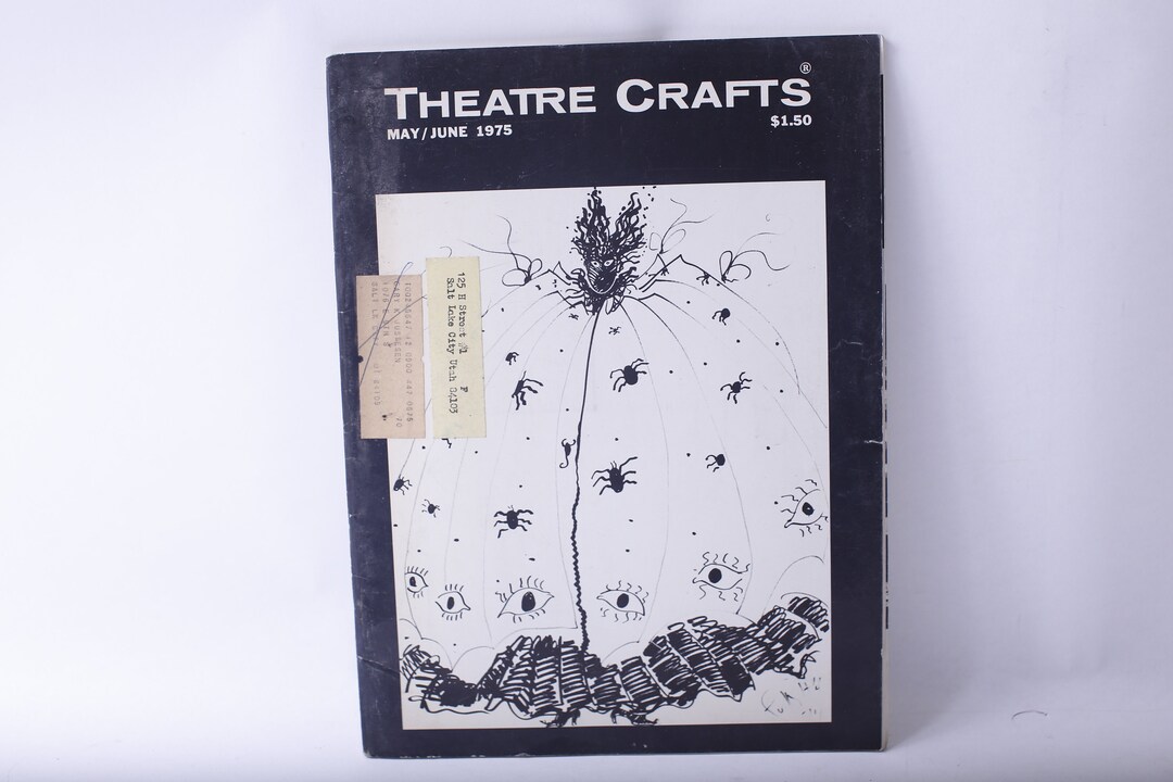 Theatre Crafts, Magazine, May June 1975, Illustrated, Set Design, Prop ...