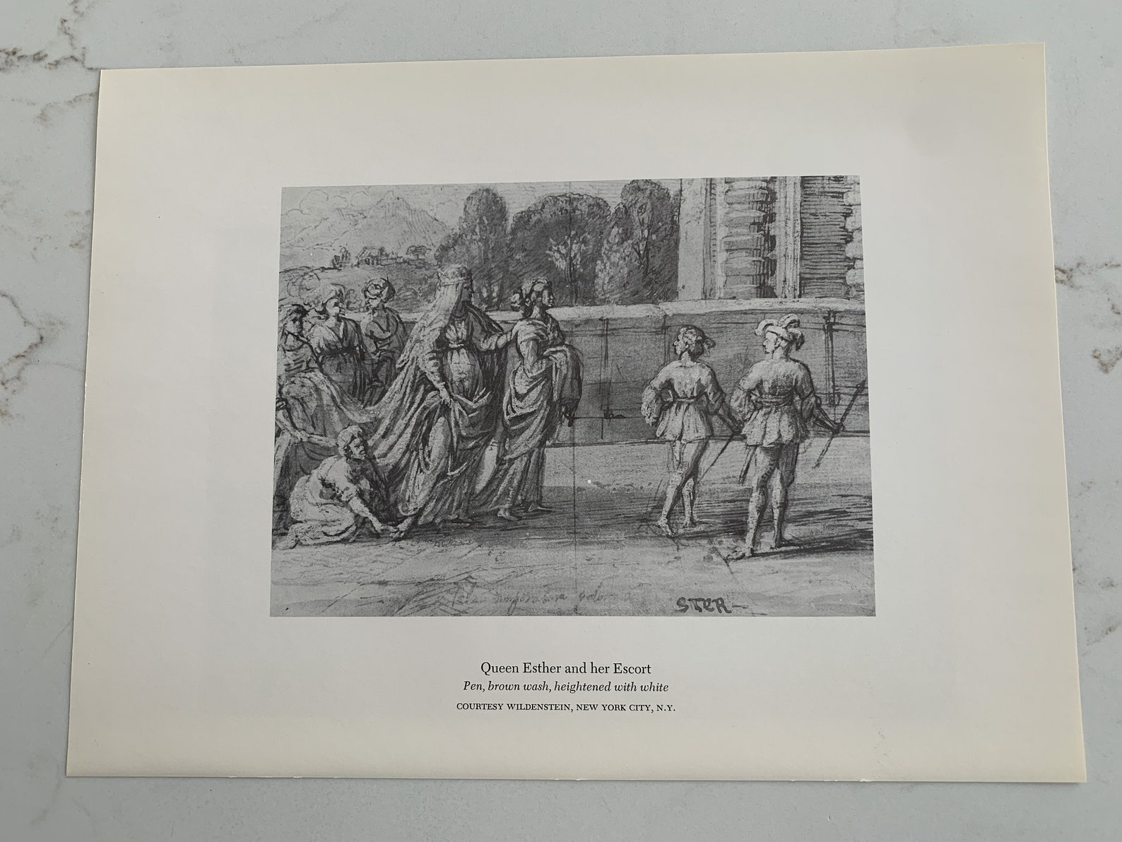 Claude Lorrain, Landscape, Mercury, Argus, Queen Esther, Poster ...