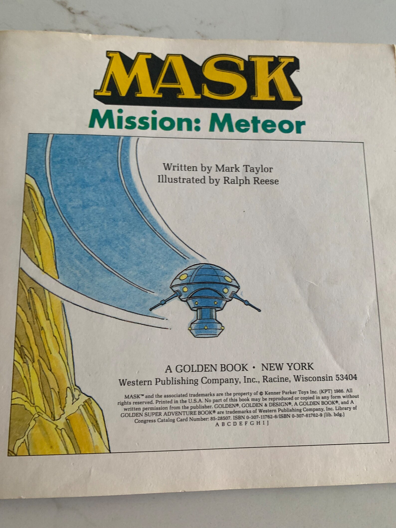 MASK, Mission Meteor, Vintage 80s, M.A.S.K., Picture Book, Cute Vintage ...