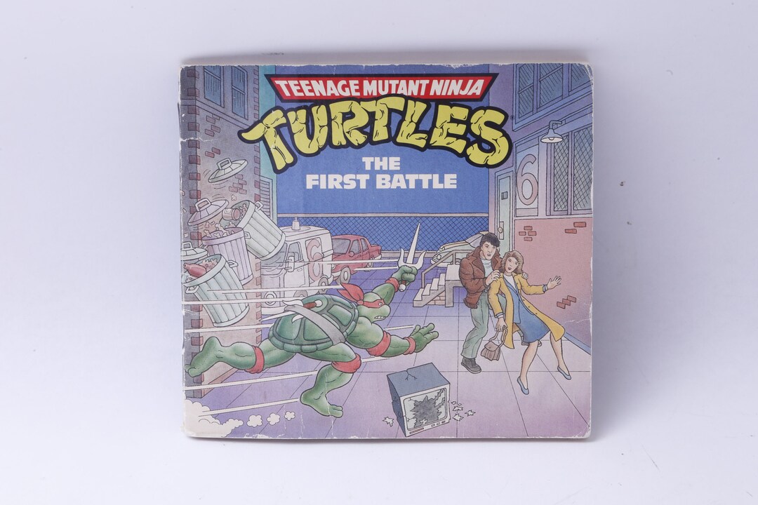TMNT, Turtles Teenage Mutant Ninja, the First Battle, 1990, Mirage ...