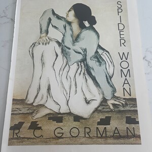 R.C. Gorman, Spider Woman, Drawing, Poster, Collectible, Design ...