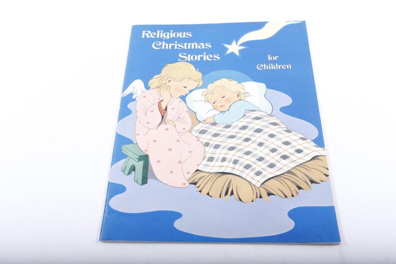 Religious Christmas Stories for Children Softcover Vintage Picture Book ...