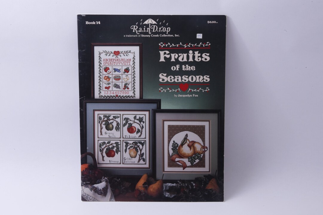 Jacquelyn Fox, Fruits of the Seasons, 1992, Raindrop Designs, Book 14 ...