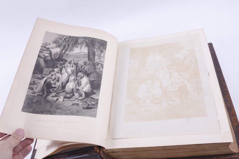 RARE Antique Pictorial Family Bible New Testament AD 1611 - Etsy