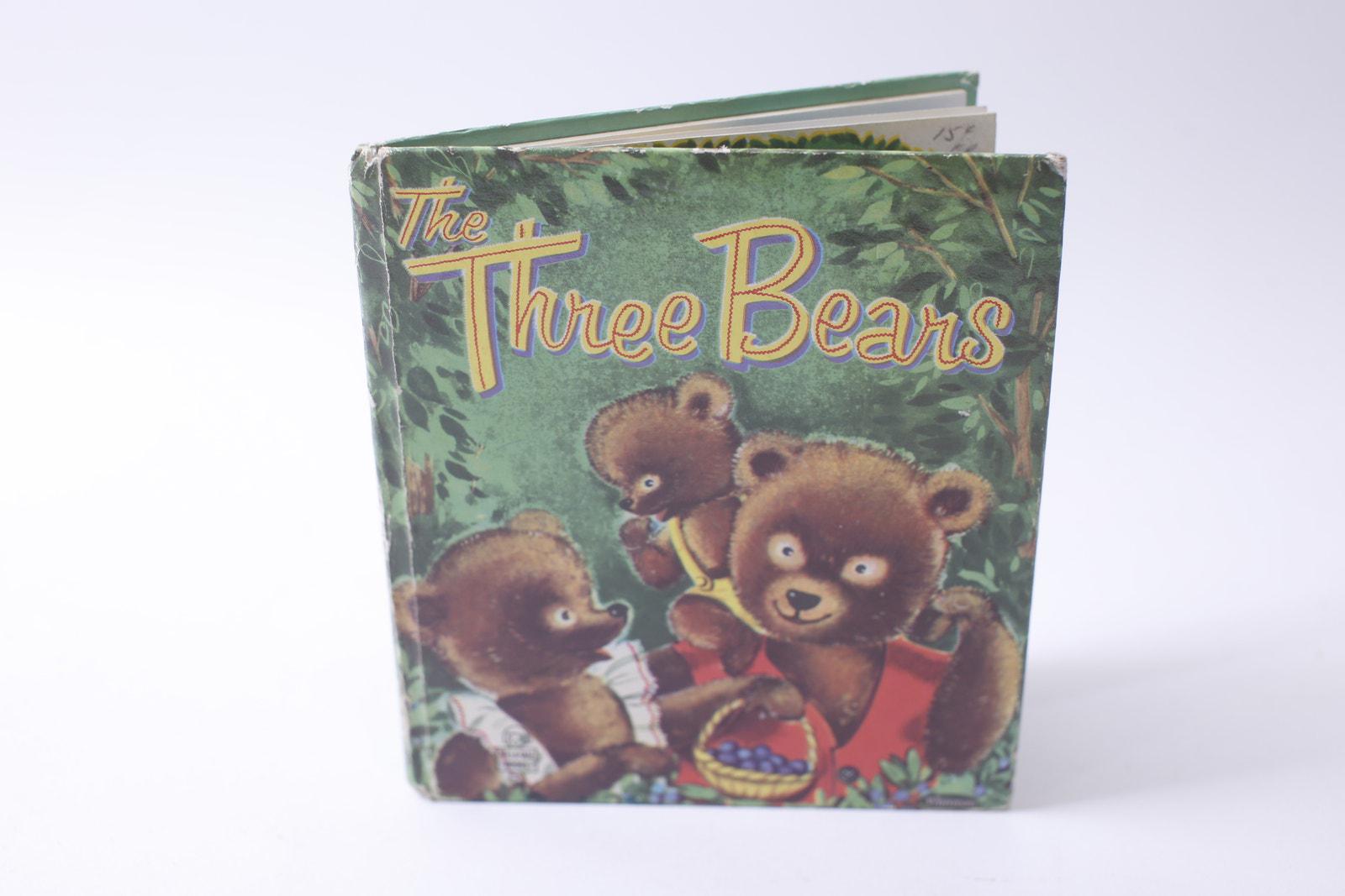 The Three Bears, Whitman, 1955, Tell-a-tale, Picture Book, Hardcover ...