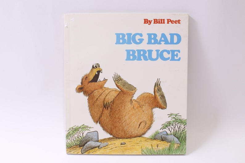 Big Bad Bruce, Bill Peet, Picture Book, 1977, Houghton Mifflin ...