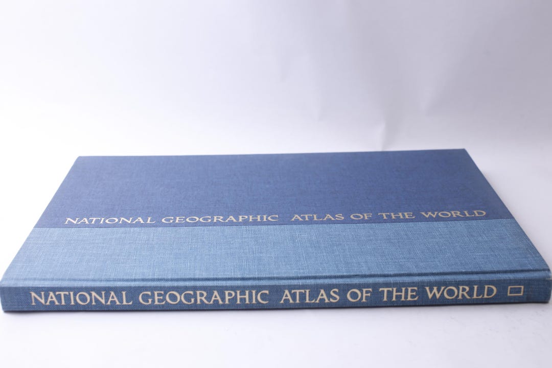 National Geographic Atlas of the World, 1975, Fourth Edition ...