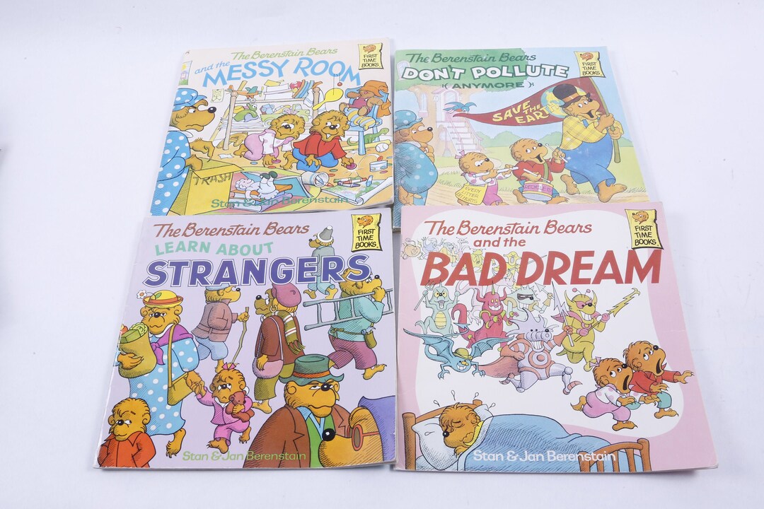 The Berenstain Bears Book Set Stan & Jan Berenstain First - Etsy