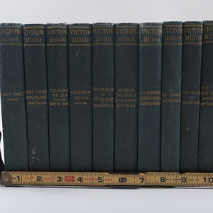Victor Hugo, Book Set, Peter Fenelon Collier, Decor, Book Collection ...