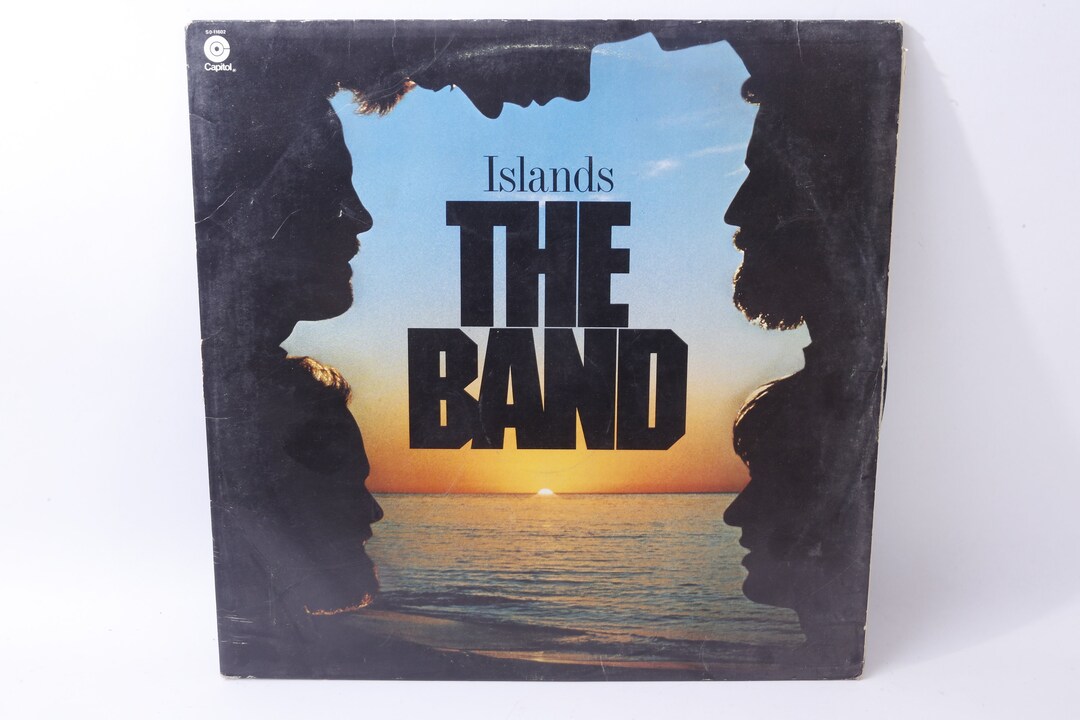 The Band, Islands, 1977, Vinyl Record, Music Album, Recorded Audio ...