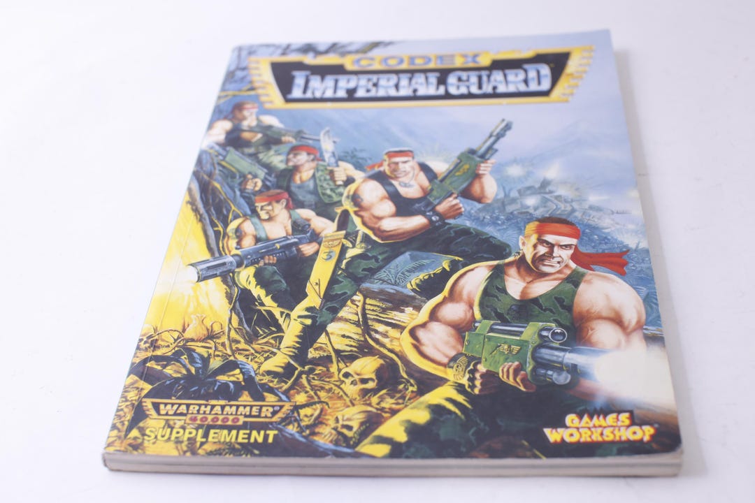 Warhammer 40k, Codex Imperial Guard, Rick Priestley, 1996, Games ...
