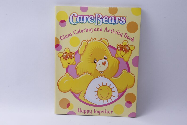 Care Bears Happy Together Giant Coloring and Activity Book - Etsy