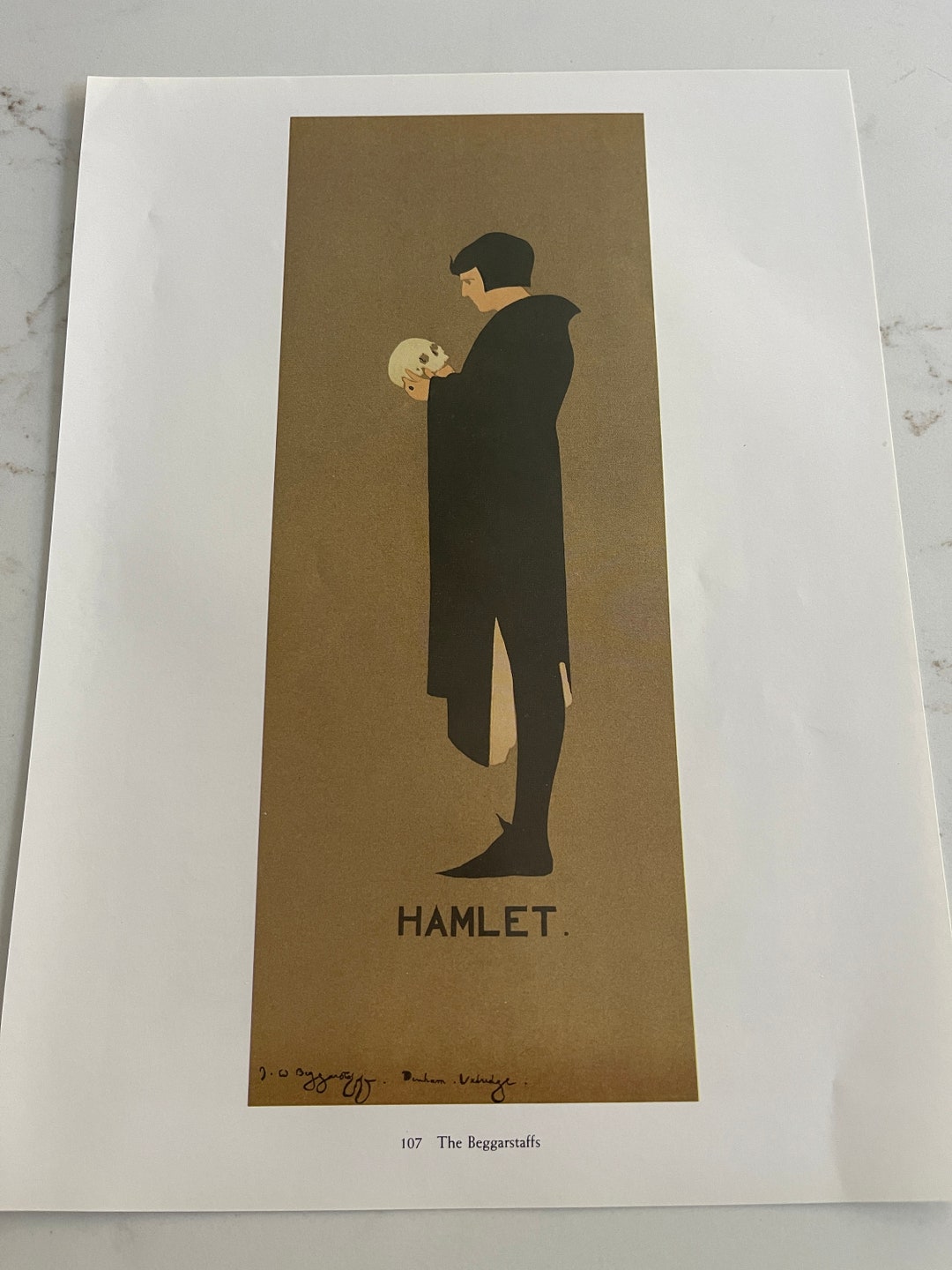 Vintage Beggarstaffs Poster, Retro Poster Design, Collectible ...