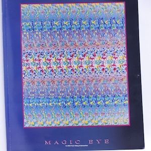 Magic Eye, Book of Posters, 3D Illusions, 1994, 17 X 15", Art ...