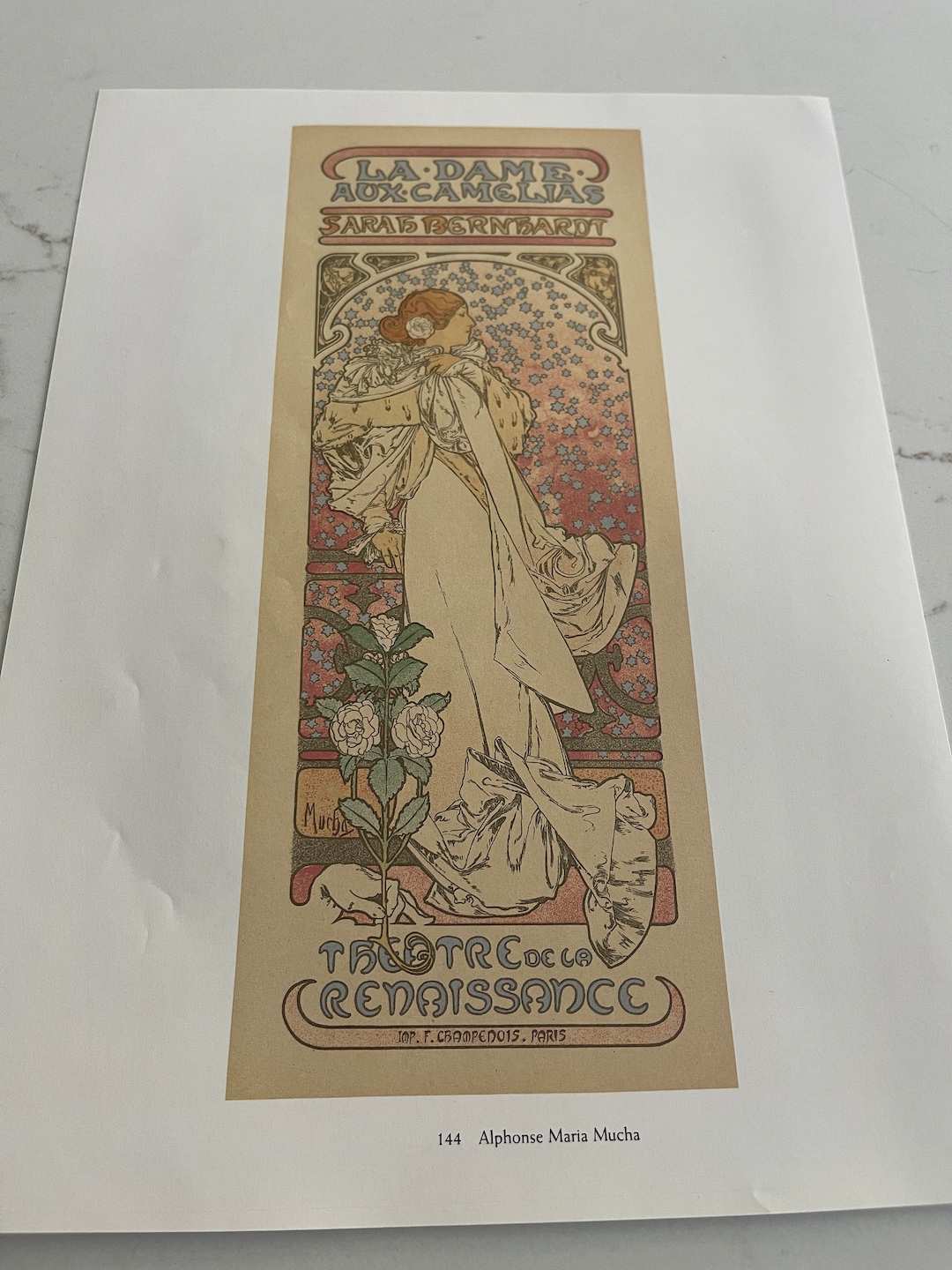 Vintage Mucha Poster, Retro Art Nouveau Print, Collectible Alphonse ...