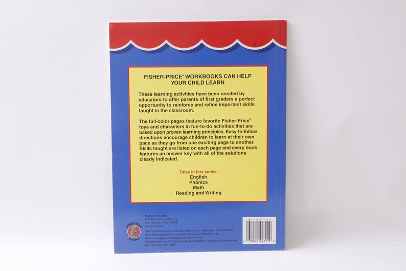 Fisher-price, First Grade Workbook, Math, Learning, Activity, Child ...